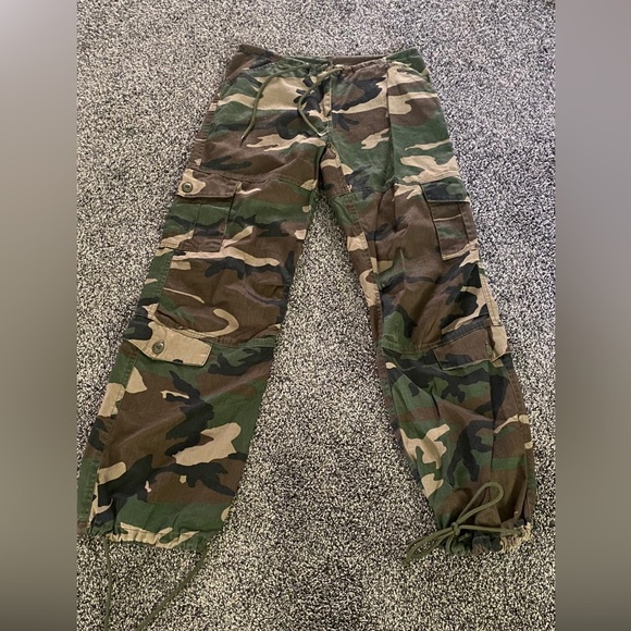 Jeans | Rothco Army Military Baggy Street Camo Cargo Jeans | Poshmark